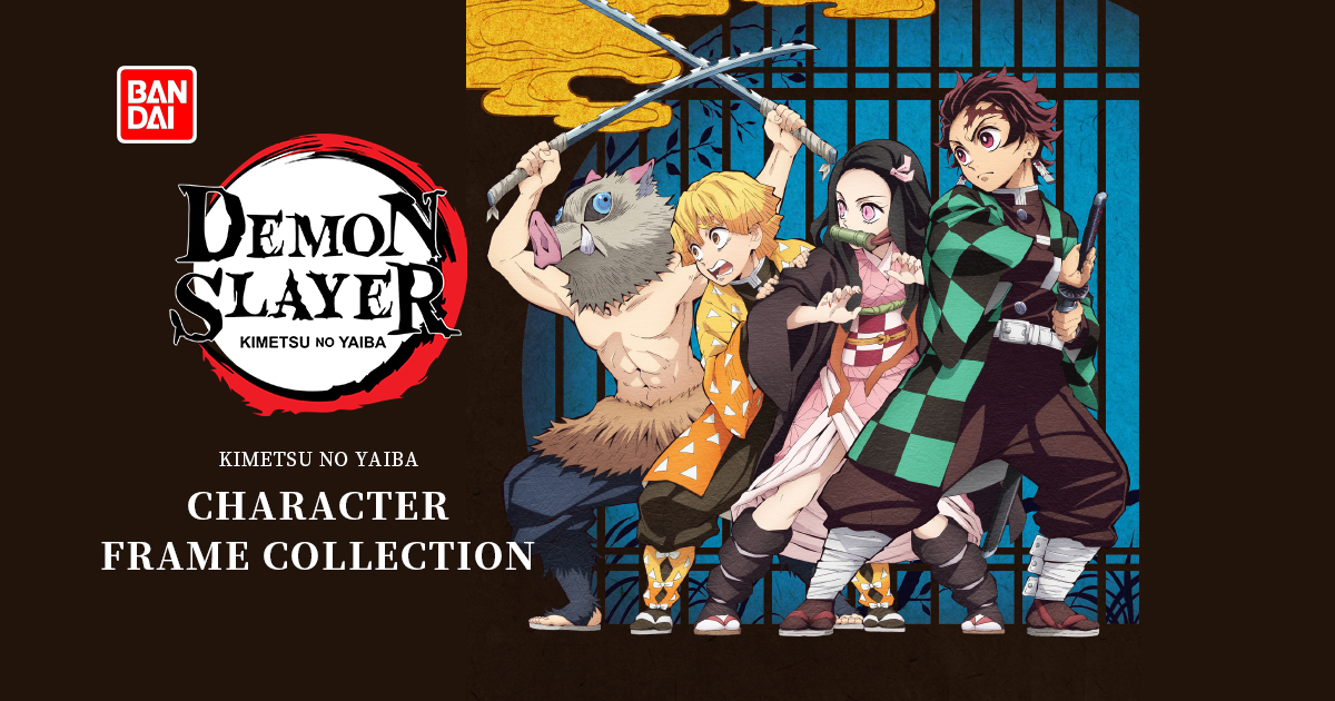 [Demon Slayer: Kimetsu no Yaiba] Character Frame Collection | OWNDAYS ...