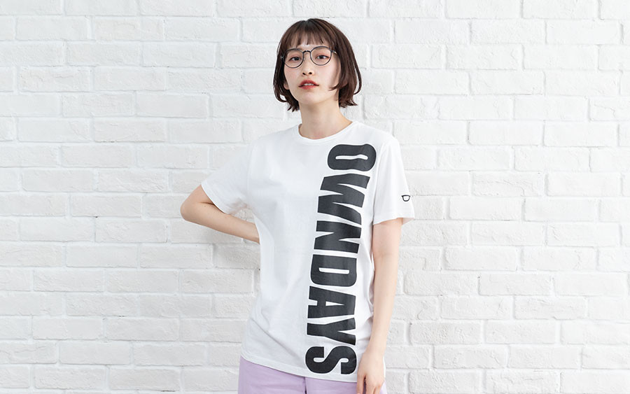 OWNDAYS-T-shirt-Logo02-WH M| メガネ通販のオンデーズオンラインストア (眼鏡・めがね)
